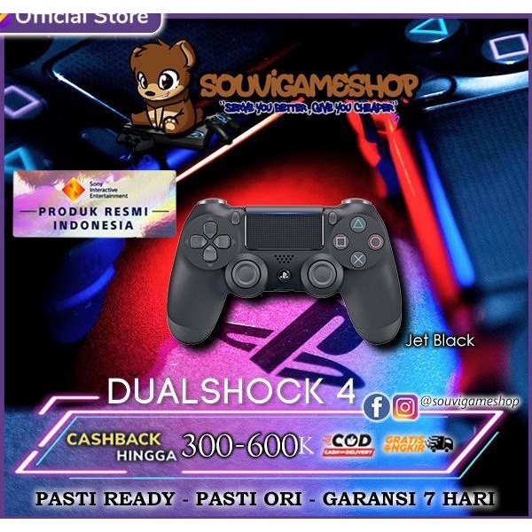 Jual Stick / Stik / Controller PS4 / PS 4 Black Original Sony (New ...