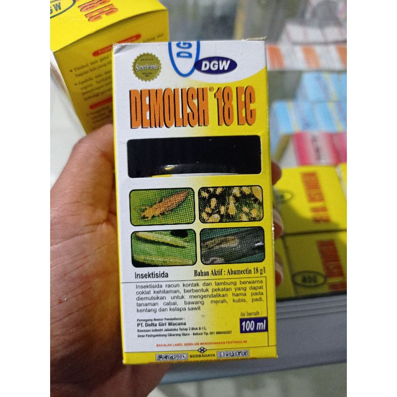 Jual Insektisida Demolish 18 EC Abamectin DGW 100ml | Shopee Indonesia