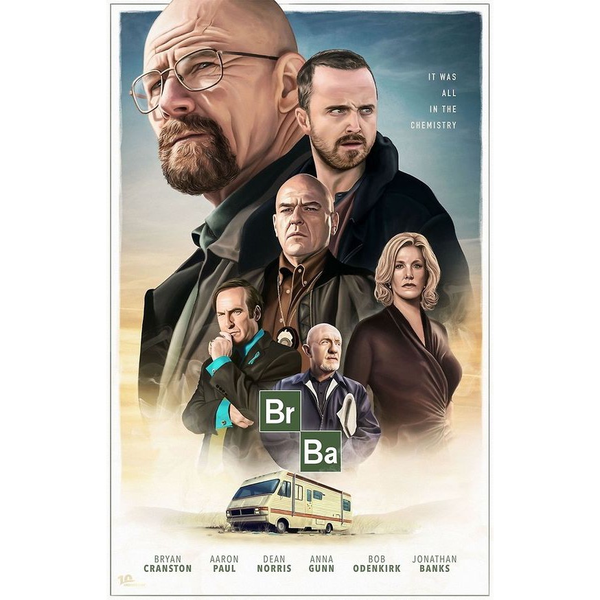 Jual POSTER DINDING BREAKING BAD (BISA CUSTOM GAMBAR) | Shopee Indonesia