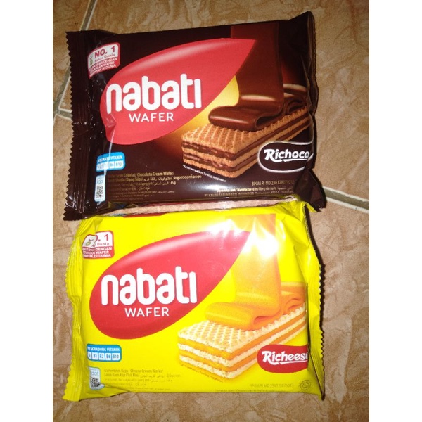 Jual Nabati Wafer Richoco/Richeese 46g @5 Pcs | Shopee Indonesia