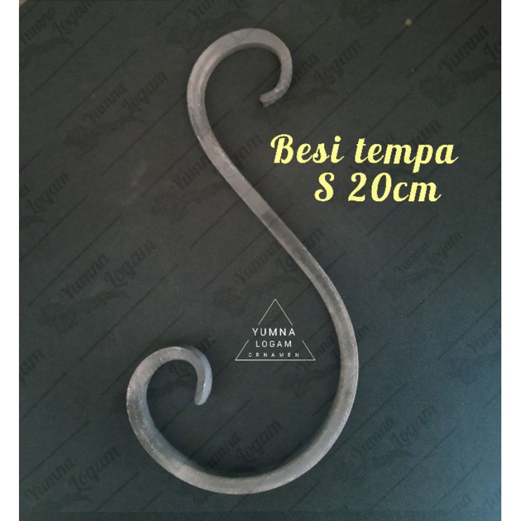 Jual Leter S 20cm Besi Tempa | Shopee Indonesia