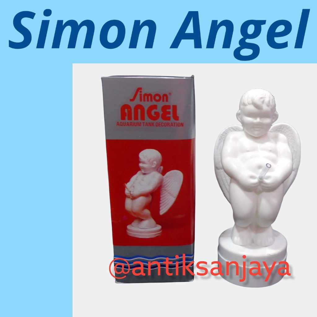 Jual Simon Angel Aerated Aquarium Tank Decoration Hiasan Bentuk ...