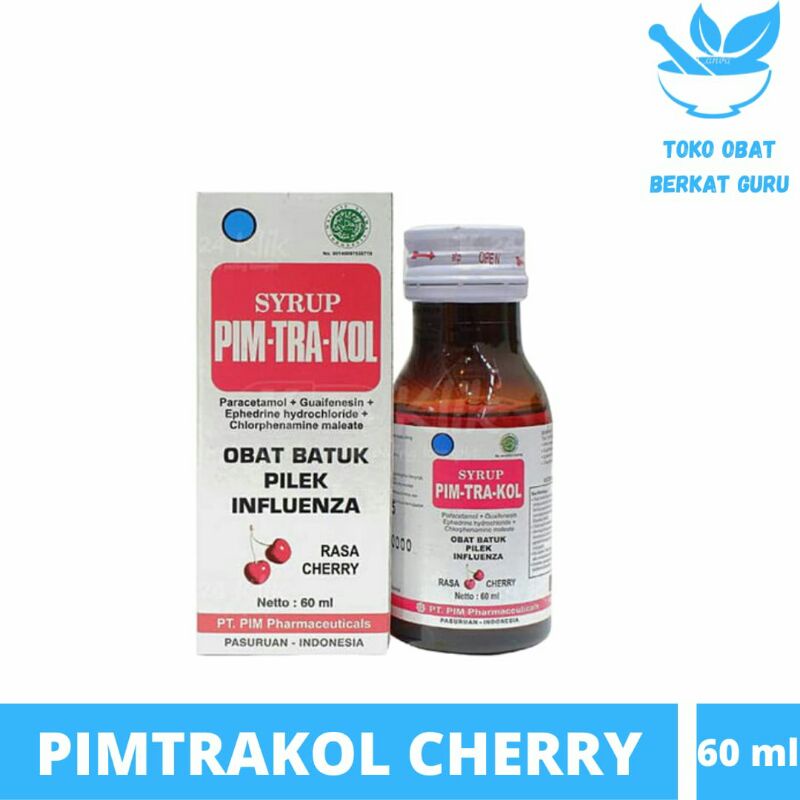 Jual PIM-TRA-KOL / PIMTRAKOL - SIRUP OBAT BATUK PILEK INFLUENZA ...