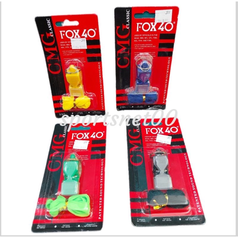 Jual Peluit / Pluit Wasit Fox 40 +tali | Shopee Indonesia