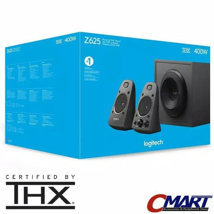 Jual Logitech Z625 2.1 THX Certified Multimedia Speakers System speaker | Shopee Indonesia