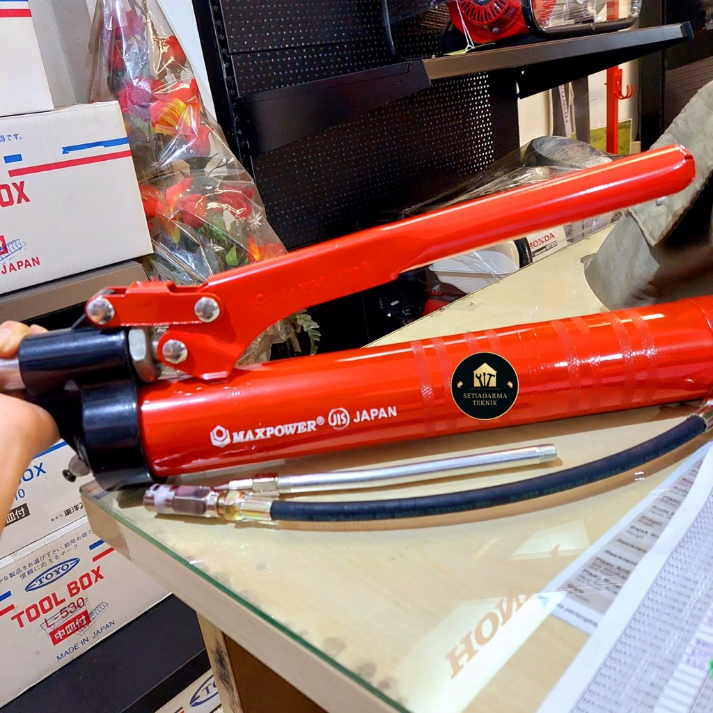 Jual POMPA GEMUK 800CC MAXPOWER//HEAVY DUTY GREASE GUN MAXPOWER ...