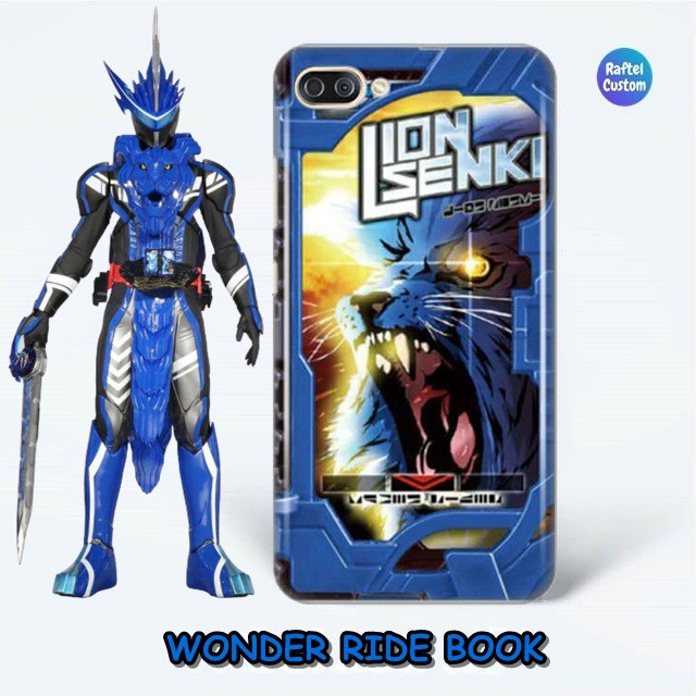 Jual Case Kamen Rider Blades - Lion Senki Wonder Ride Book | Shopee ...
