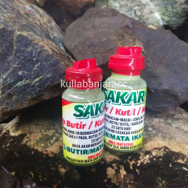 Jual Salep oles kutil mata ikan SAKAR herbal tradisional kalimantan ...
