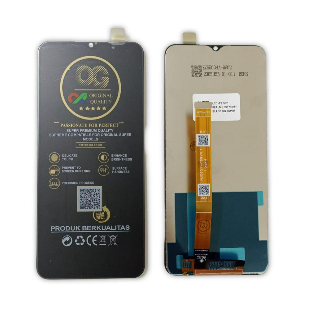 Jual LCD TOUCHSCREEN ORIGINAL QUALITY (OG) REALME C21Y/C25Y | Shopee ...