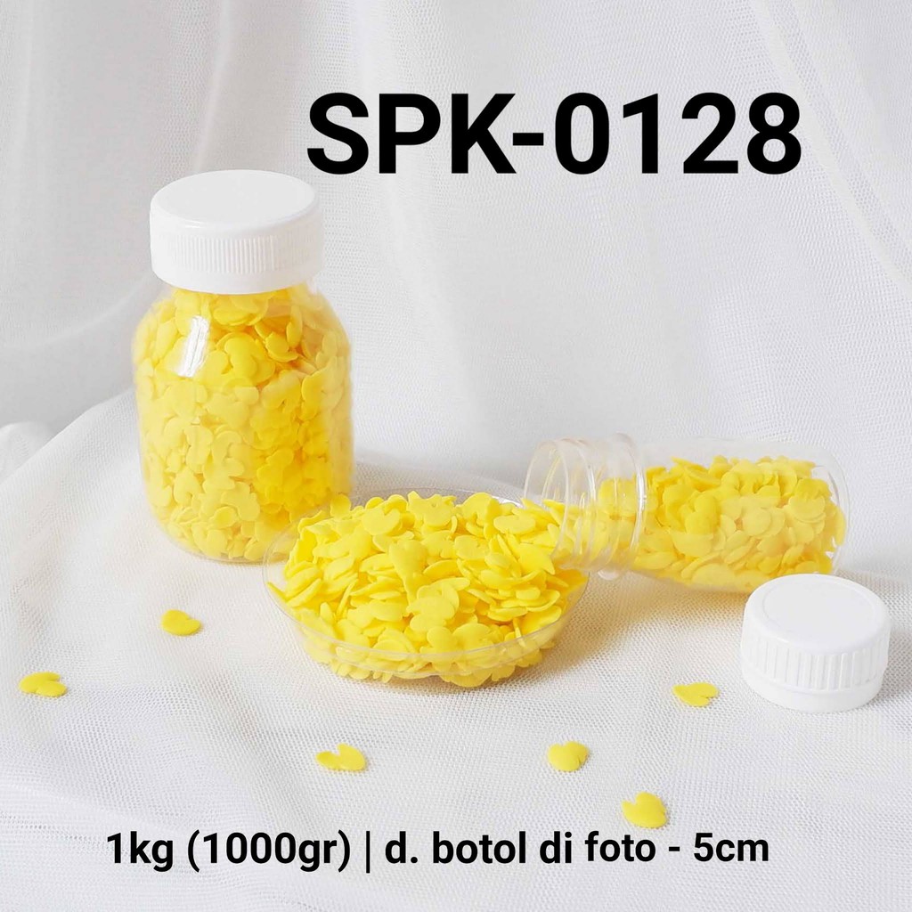 Jual SPK-0128 Sprinkles sprinkle sprinkel 1kg 1 kg kilo bebek kuning ...
