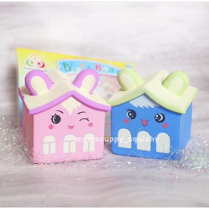 Jual Squishy licensed bear house by sanqielan | Shopee Indonesia