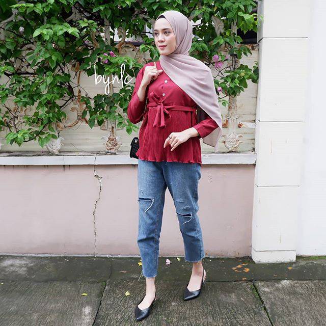Jual Nancy blouse | Shopee Indonesia