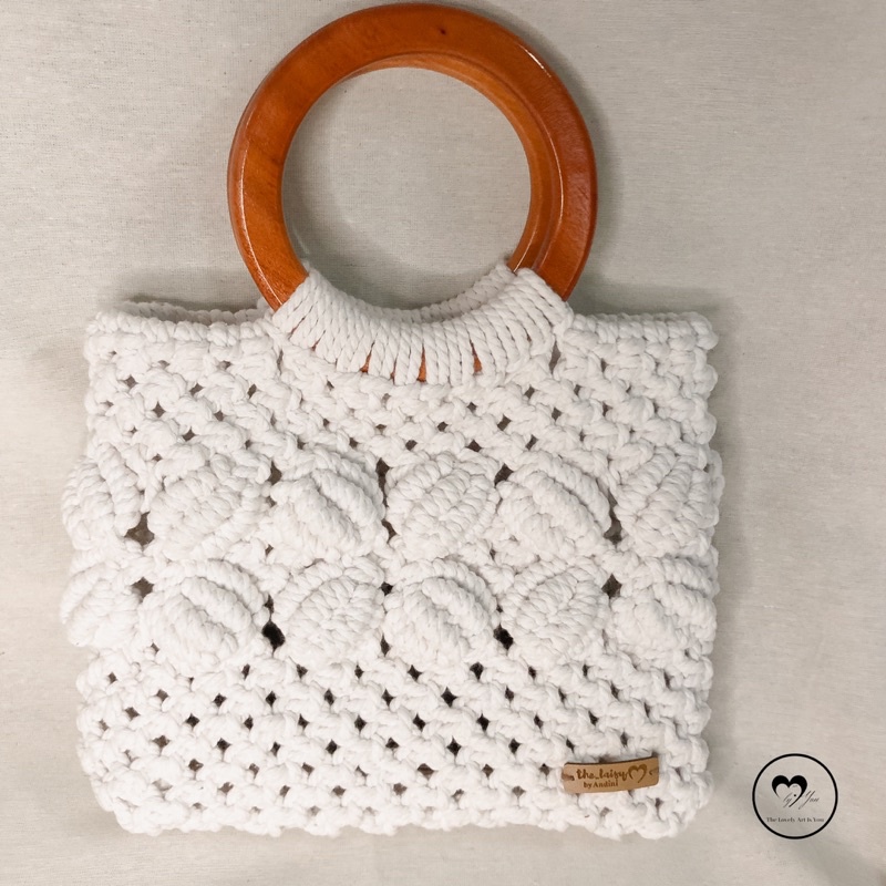 Jual Cattleya Bag| Macrame bag/Macrame hand bag/Tas makrame/Tas macrame ...