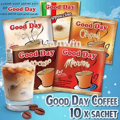 Jual Good day renceng isi 10 Sachet 20 gram Aneka Varian | Shopee Indonesia