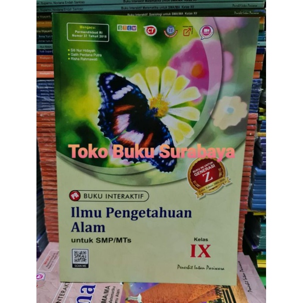 Jual Buku PR Interaktif/ LKS ilmu pengetahuan alam kelas IX, 9(K13 ...