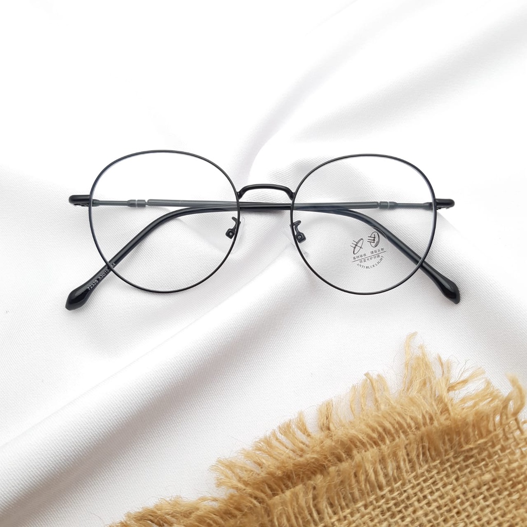 Jual Kacamata MINUS PRIA/WANITA murah Bulat Oval -0.00 sd -6.00 FREE ...