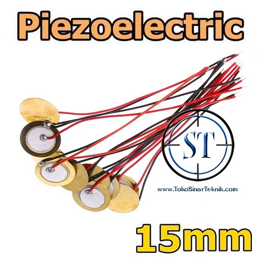 Jual Piezo Electric Buzzer 15mm Sensor Element Ceramic Sound Disc Bonus Kabel Suara | Shopee ...