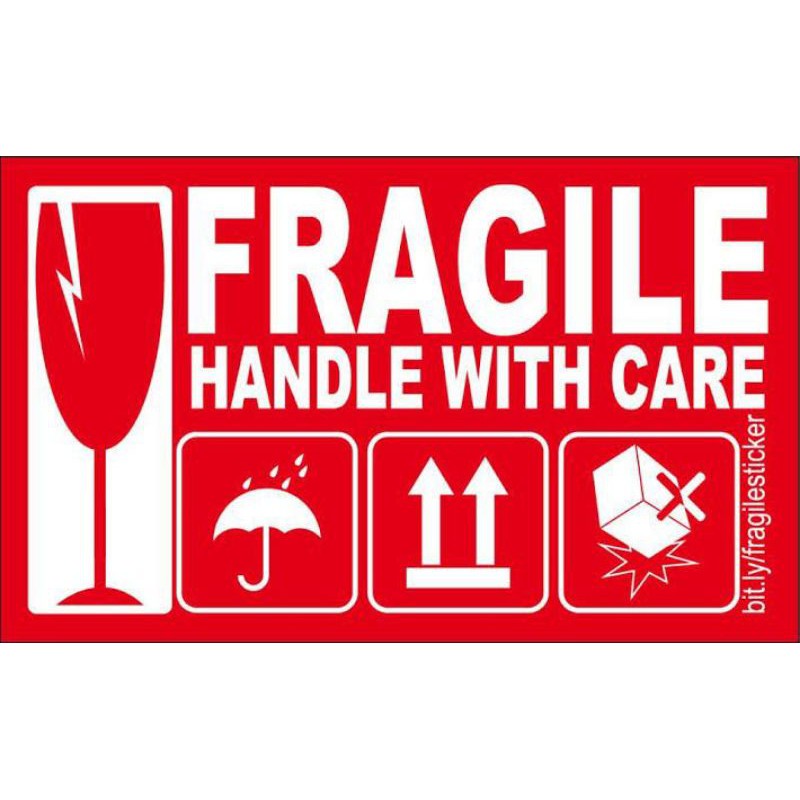 Jual STICK FRAGILE 1 LEMBAR ISI 12 | Shopee Indonesia