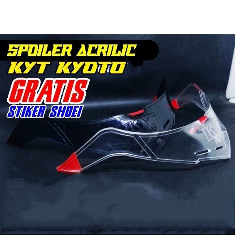 Jual SPOILER KYT KYOTO HITAM | Shopee Indonesia