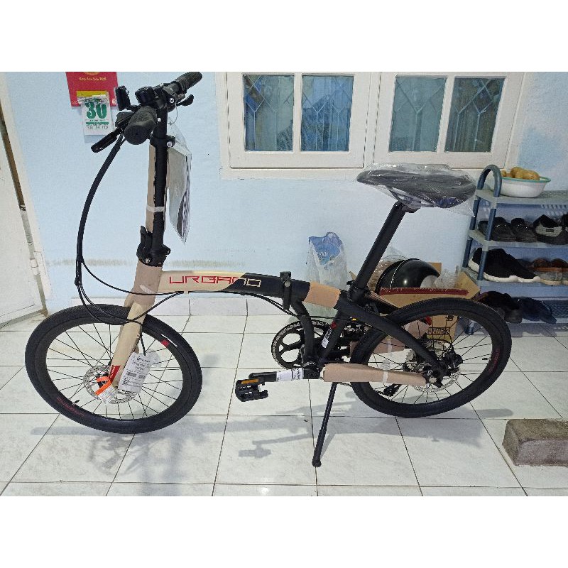 Jual Polygon Urbano 5 Light Brown 20" Seli BNIB New 2021 Sepeda Lipat ...