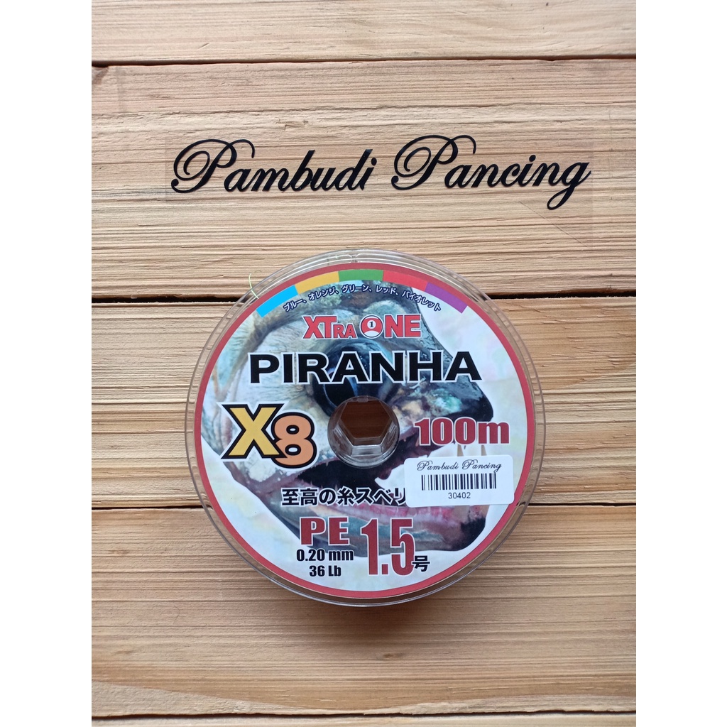 Jual XTRA ONE - KENZI - SENAR BRAID PE PIRANHA X8 & X9 - MULTI COLOR - 100M | Shopee Indonesia