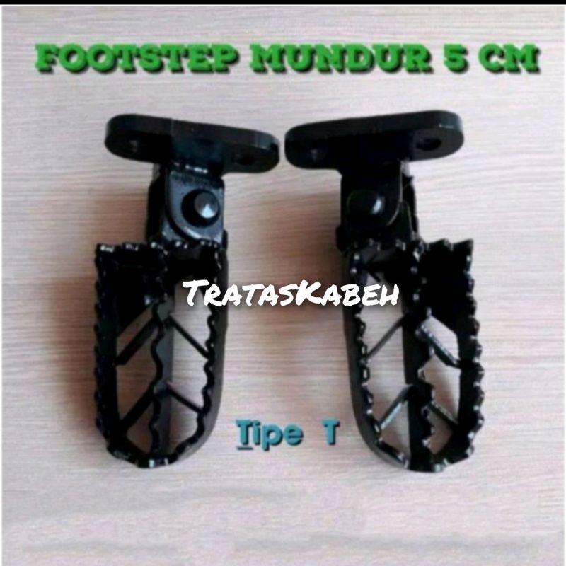 Jual Footstep Pustep Foot Step Depan Klx Dtracker Crf 150 Bebek Gtx ...