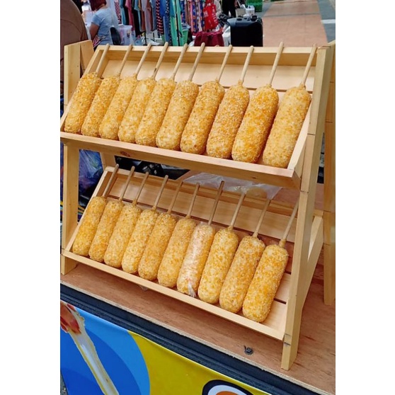 Jual RAK CORNDOG/ RAK DISPLAY / RAK MAKANAN JAJANAN KOREA | Shopee ...