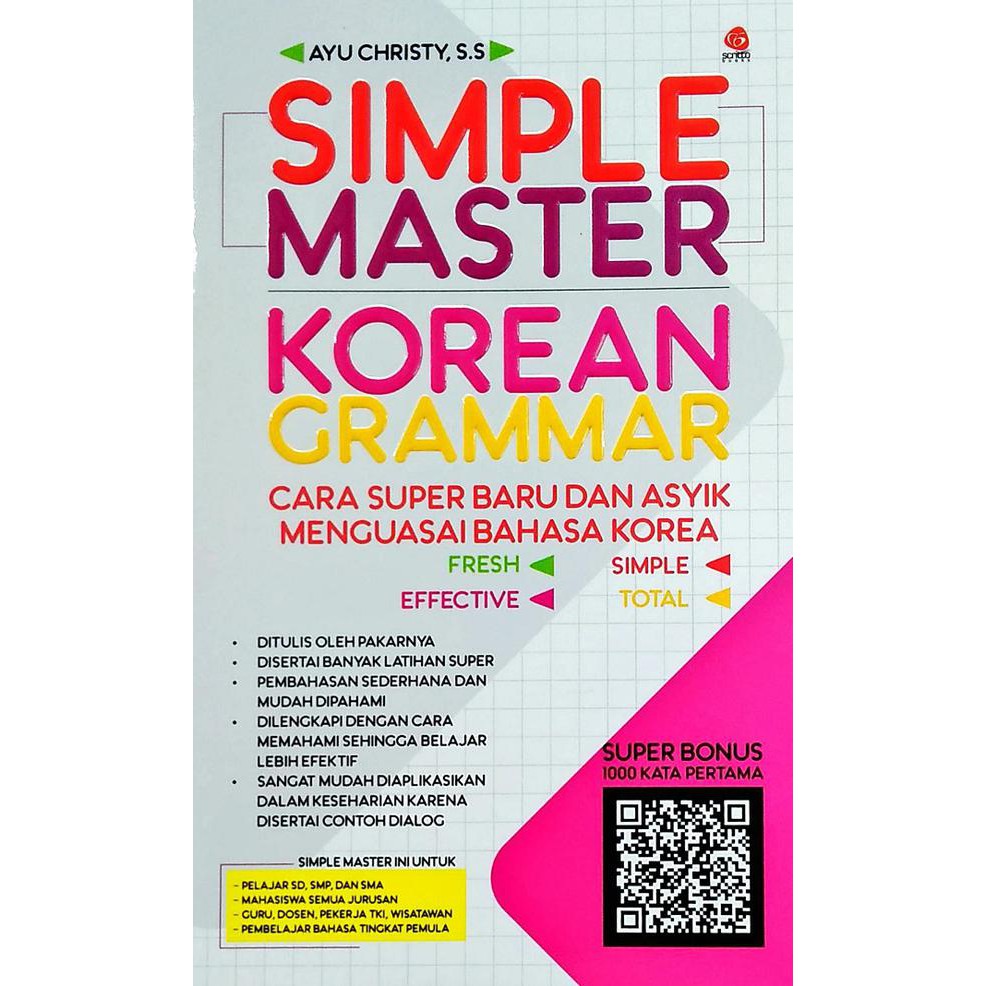 Jual Simple Master Korean Grammar (SECONDHAND) | Shopee Indonesia