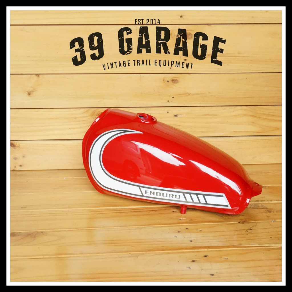 Jual tengki trail klasik yamaha DT100 B tengki trail jadul yamaha DTB ...