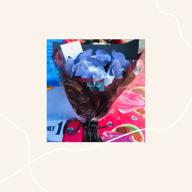 Jual Bucket Paper Rose Flowers/ Buket Bunga Mawar Kertas | Shopee Indonesia