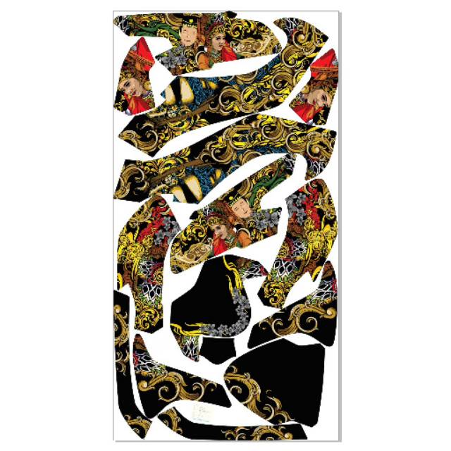 Jual Striping Decal Nmax Batik Jawa. Stiker N max. Aerox. Lexi. Pcx ...
