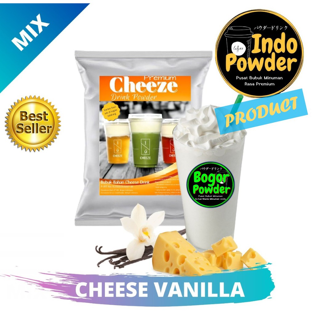 Jual Cheese Vanilla 1 kg / Bubuk Minuman Cheese Vanilla 1 kg / Powder ...