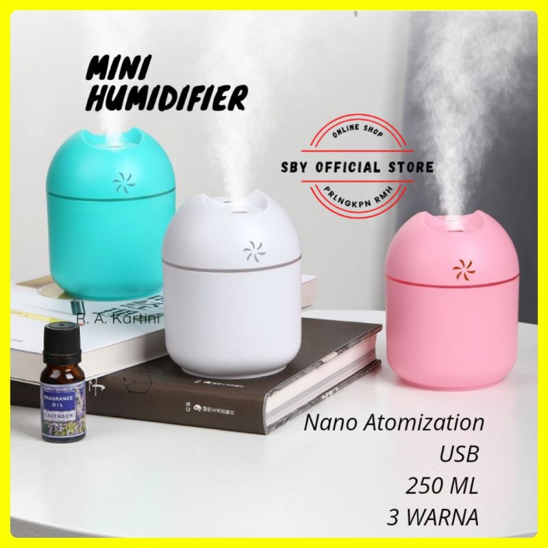 Jual Diffuser Humidifer Aromatherapy LED USB Cable Murah Pewangi ...