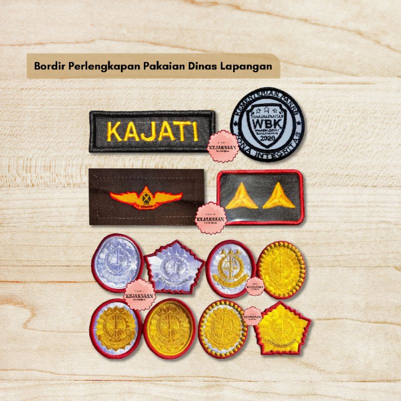 Jual Bordir Pakaian Dinas Lapangan PDL Kejaksaan Perja 2020 | Shopee ...