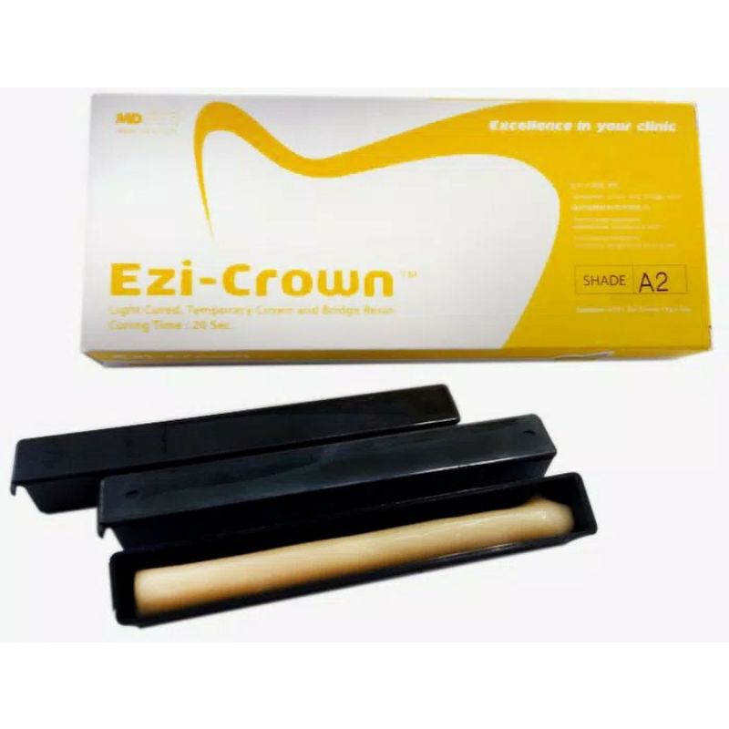 Jual EZI-CROWN Temporary Crown & Bridge / bahan pembuat Crown Sementara ...