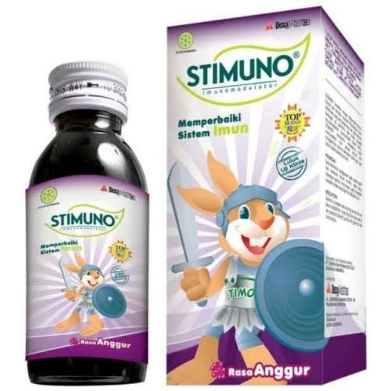Jual STIMUNO ANGGUR dan JERUK 60ml FREE BOTOL MINUM | Shopee Indonesia