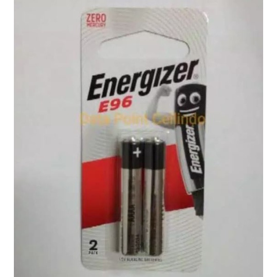 Jual Baterai Alkaline A4 Battery Energizer Size AAAA E96 - 2 pcs ...