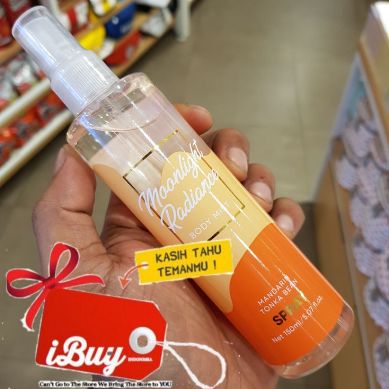 Jual Miniso Moonlight Radiance Body Mist Parfum Mandarin Pear Rose ...