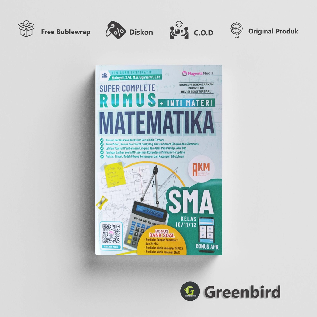 Jual BUKU PELAJARAN SMA - SUPER COMPLETE RUMUS MATEMATIKA SMA KELAS10 ...