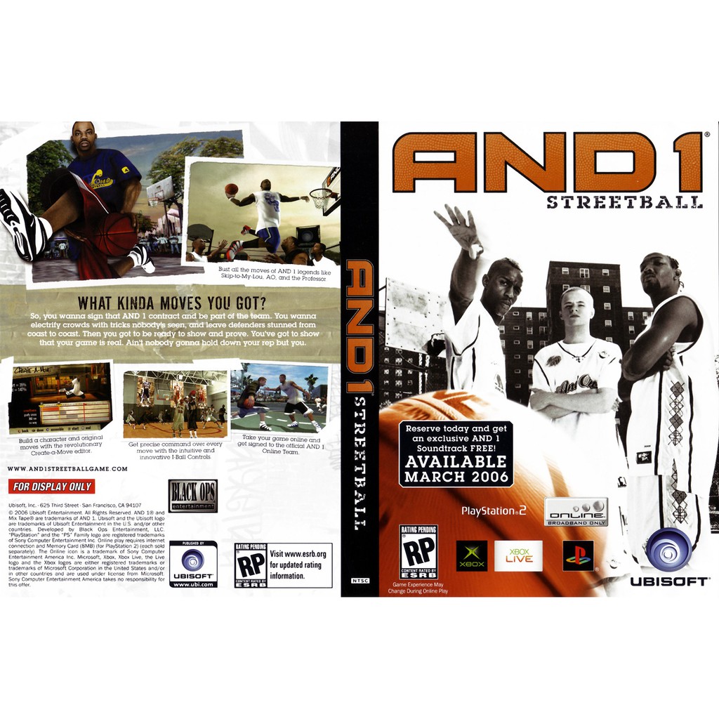 Jual Kaset Ps2 Game And 1 Streetball | Shopee Indonesia