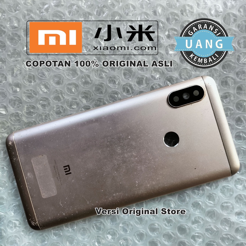 Jual BACKDOOR CASING BELAKANG XIAOMI REDMI NOTE 5 PRO ORIGINAL COPOTAN ...