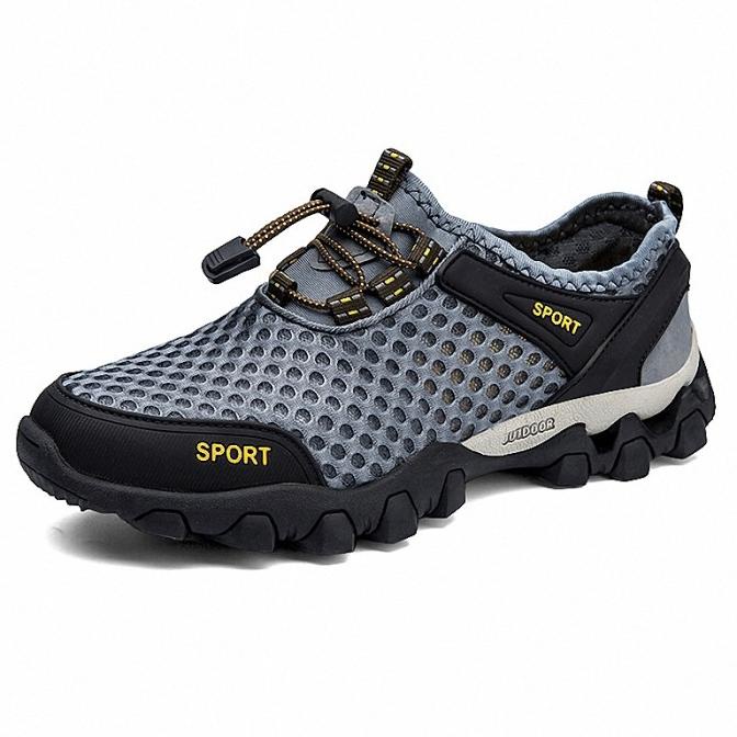 Jual Techdoo Sepatu Hiking Pria Sepatu Olahraga Outdoor Sepatu Gunung MH205 [[[ TERSEDIA COD ...