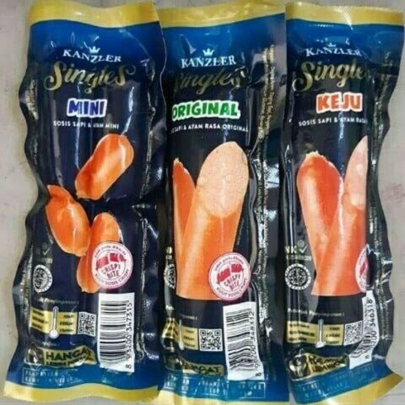 Jual KANZLER Sosis Singles Mini - Sausage Singles - 1 Pcs | Shopee ...