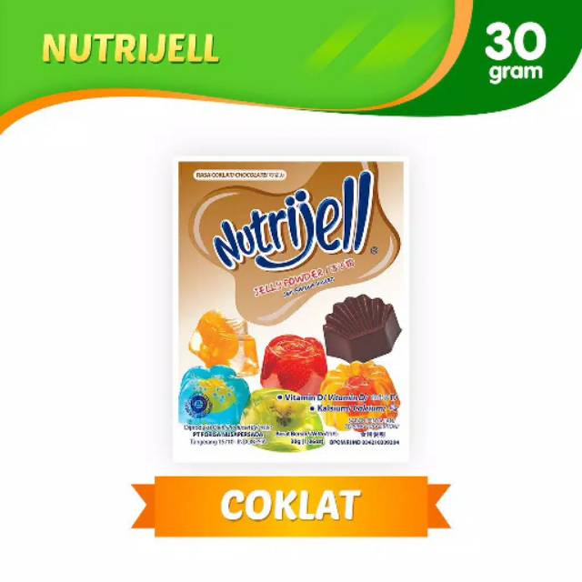 Jual Nutrijell coklat 30gr | Shopee Indonesia