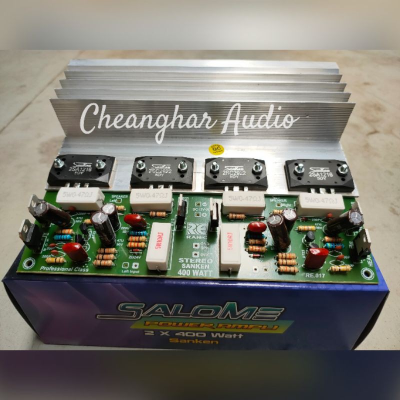 Jual Kit Power Amplifier Sanken 2x400w salome | Shopee Indonesia