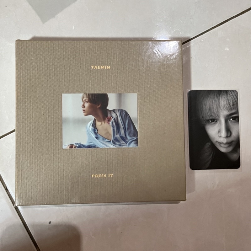 Jual taemin album pc press it | Shopee Indonesia