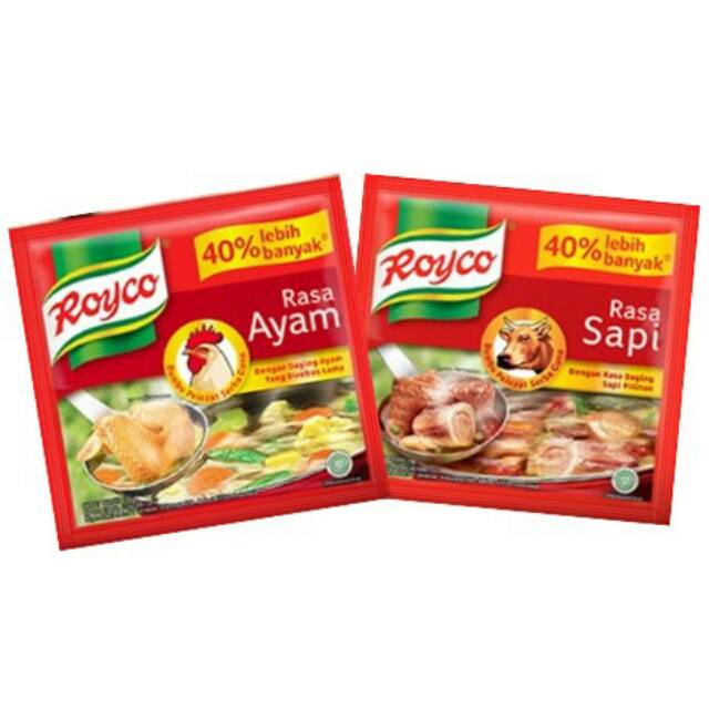 Jual ROYCO AYAM & ROYCO SAPI (8g) | Shopee Indonesia