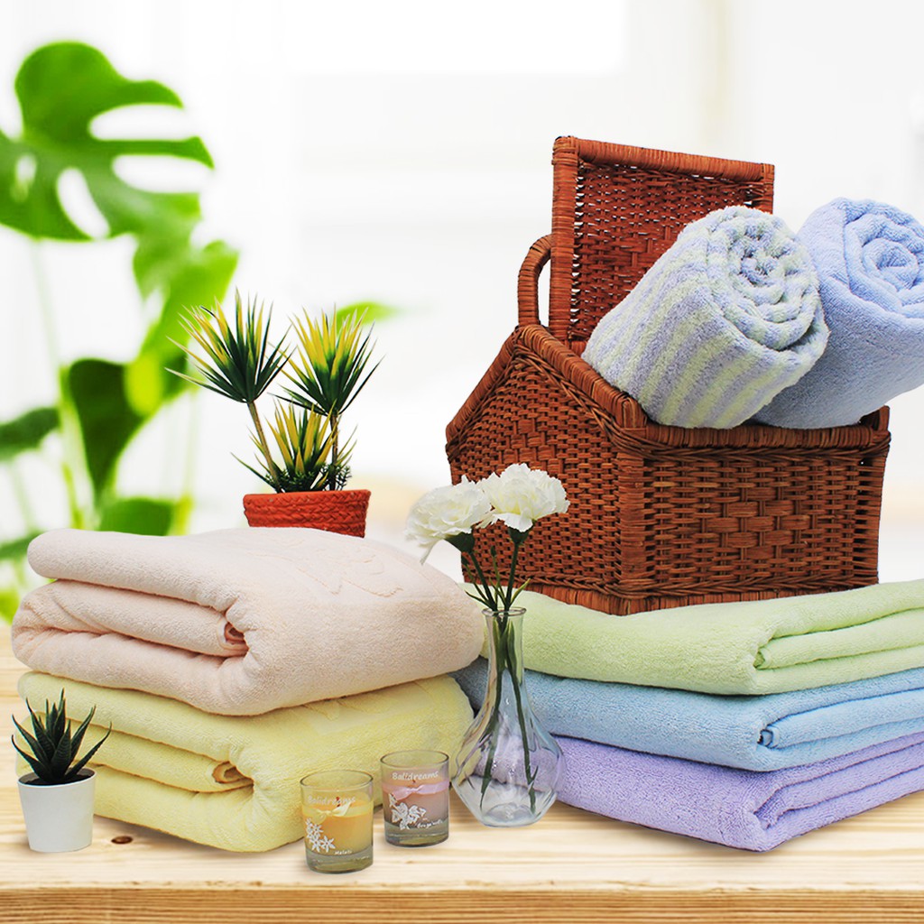 Jual ( SALE ) BALISUN Handuk Mandi BESAR 1 x 2 METER Premium Quality ...