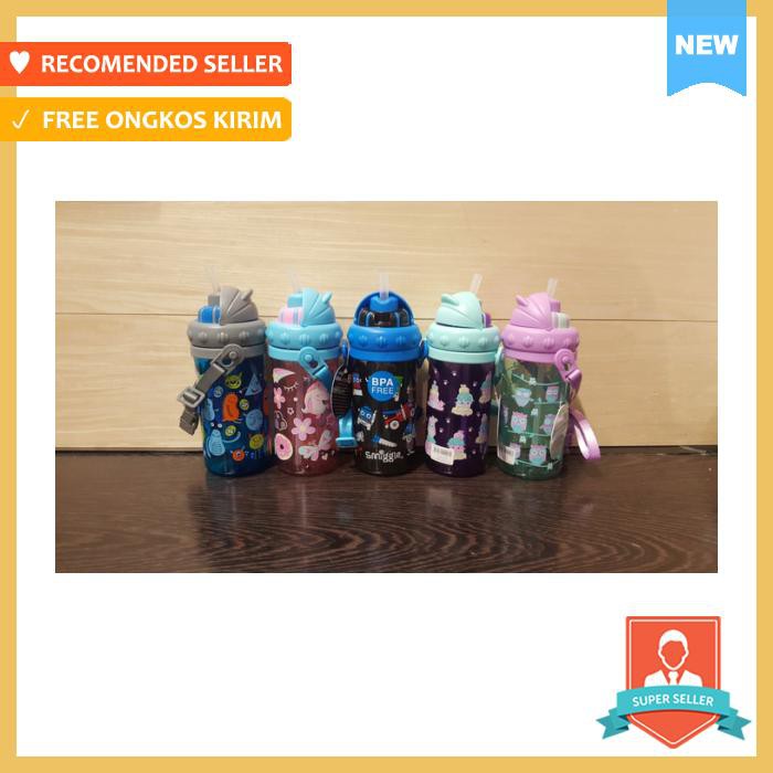 Jual Smiggle Poppy Junior Strap Bottle Botol Minum Smiggle - Bekal ...