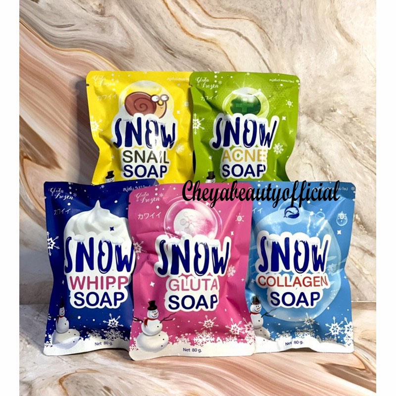 Jual FROZEN SNOW WHIPP SOAP // FROZEN WHITENING LOTION ORIGINAL - Snow ...
